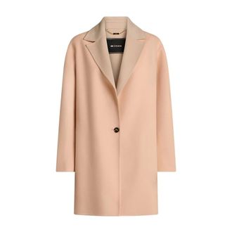 Kiton Femme, Manteaux, Rose, Taille: 36 FR Pure Wool Overcoat