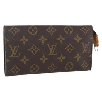 Louis Vuitton Pochette en toile Pre-owned - Femme - Pre-owned - Brun - Taille: ONE Size