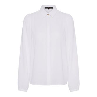 BTF-CPH Elegante Bluse - - Blouses & Shirts - Damen - Wei&szlig; - S