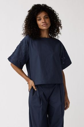 Alchemist Damen vegan Top Lotus Navy