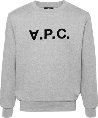 A.P.C. A.p.c., Homme, Sweatshirts et sweats &agrave; capuche, Gris, Taille: M Standard Grand VPC SweaT-shirt