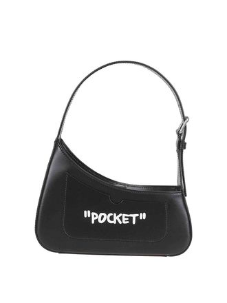 Off-white Sac Port&eacute; &Eacute;paule - Noir
