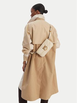 Pinko Handtasche Love Box Baguette Al 25-26 PLTT 105083 A2W2 &Eacute;cru