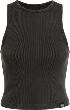 Dickies Femme, Tops, Noir, Taille: 36 FR Plentywood Gd Vest W