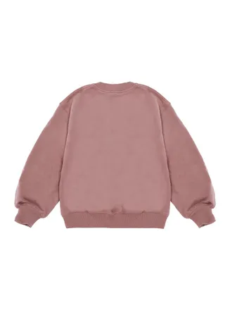 Chlo&eacute; Logo-Embroidered Cotton Sweatshirt - Pink
