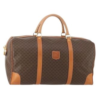Celine Pre-owned Vintage Boston Bag - Femme - Pre-owned - Brun - Taille: ONE Size