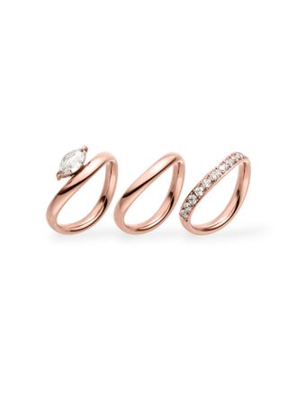 Purelei Lumi Trio Ring Set