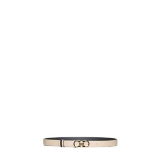 Ferragamo Gancini Wendeg&uuml;rtel - - Accessories - Damen - Beige - 90 CM