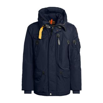 Parajumpers Navyblaue Daunenjacke mit Kapuze - - Jackets - Herren - Blau - S