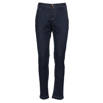 Jacob Cohen Baumwolljeans mit G&uuml;rtelschlaufen - - Jeans - Herren - Blau - W30