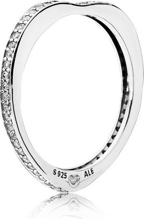 Pandora Pandora Damen-Ringe 925 Sterlingsilber mit - Ringgröße 58 (18.5) 197095CZ-58