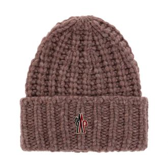 Moncler Apres-ski M&uuml;tze - - Accessories - Damen - Braun - ONE SIZE