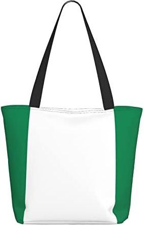 AOOEDM Sac &agrave; provisions pour femme avec drapeau du Nigeria 33 x 27,9 x 17,8 cm. Le cadeau parfait pour la Saint-Valentin. Cest de la Saint-Valentin pour mama