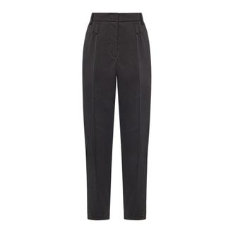 Genny Straight Leg Hose - - Trousers - Damen - Schwarzk - S