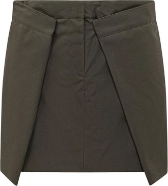 Msgm Msgm - Gonna Skirt - Femme - Jupes - Vert - Taille: 38 FR