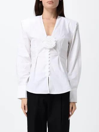 Rotate Hemdbluse Damen Farbe Wei&szlig;