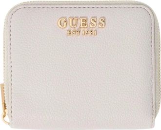 Guess Femme, Accessoires, Blanc, Taille: ONE Size Laurel II SLG Small Zip Around