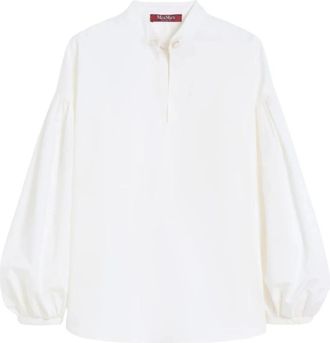 Max Mara Femme, Blouses et Chemises, Beige, Taille: 38 FR Ginnasta Blouse