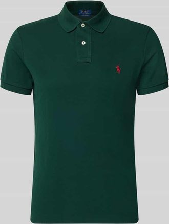 Polo Ralph Lauren Slim Fit Poloshirt aus reiner Baumwolle