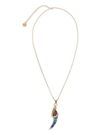 Roberto Cavalli collier &agrave; pendentif pierre - Or