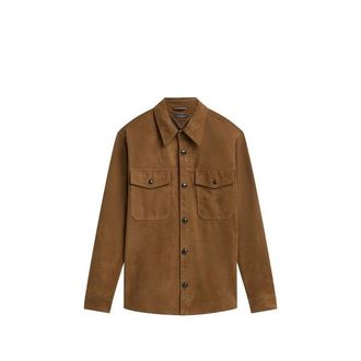 Tommy Hilfiger Veste col classique en cuir