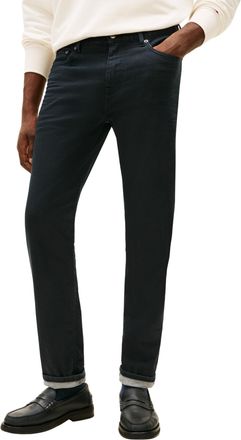 Tommy Hilfiger Herren Straight Denton STR Mw0Mw41900 Gerade, Denim (Brent Black), Bundweite: 91 cm, beinl&auml;nge: 76 cm (36 W / 30 L)