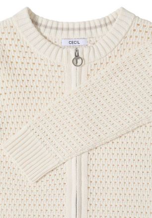 Cecil Strickjacke Crochet zipper cardigan
