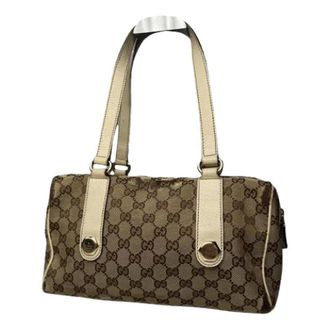 Gucci Sac &agrave; main Pre-owned - Femme - Pre-owned - Beige - Taille: ONE Size