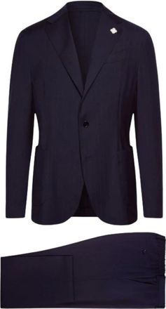 Lardini Costume en laine vierge - Homme - Costumes - Bleu - Taille: XL