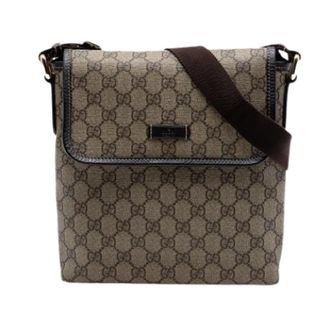 Gucci Pre-owned Canvas Crossbody Bag - - Pre-owned - Damen - Braun - ONE SIZE