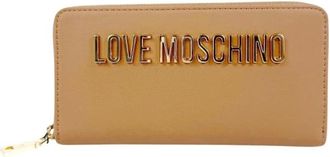 Love Moschino Femme, Accessoires, Brun, Taille: ONE Size Portefeuille zipp&eacute;