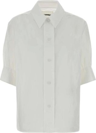 Jil Sander Femme, Blouses et Chemises, Blanc, Taille: 36 FR Chemises