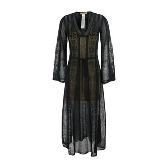 Twinset Femme, Maillots de bain, Noir, Taille: 36 FR Long Dress