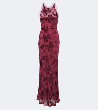 Rodarte Maxikleid aus Devor&eacute;