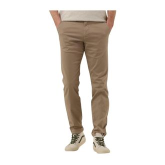 Selected Slim Fit Flex Hose in Beige - - Trousers - Herren - Beige - W28 L32