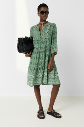 Gerard Darel Robe RIM - Vert