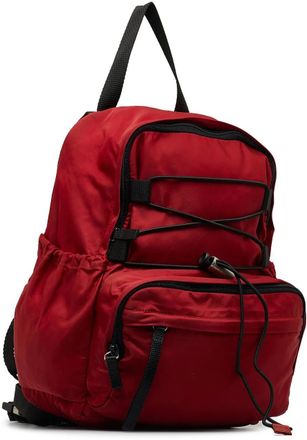 Prada Rucks&auml;cke - Tessuto Backpack - Gr. unisize - in Rot - f&uuml;r Damen