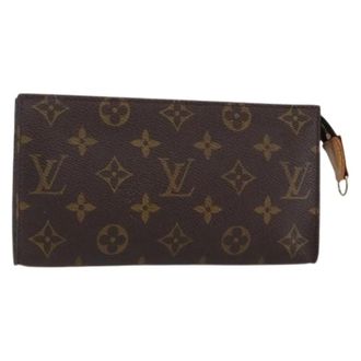 Louis Vuitton Pre-owned Canvas Pouch - - Pre-owned - Damen - Braun - ONE SIZE