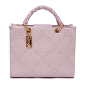 Elisabetta Franchi Femme, Sacs, Violet, Taille: ONE Size Borsa Tote Media