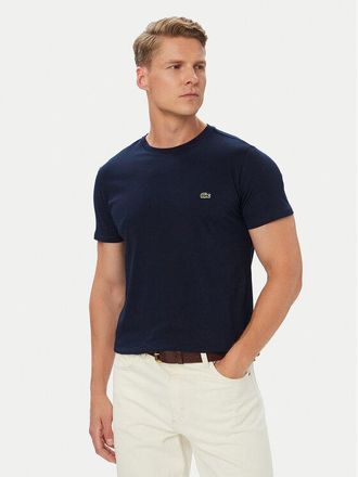 Lacoste T-Shirt TH6709 Dunkelblau Regular Fit