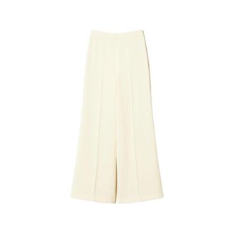 Twinset Elegante Vanille Hose - - Trousers - Damen - Beige - S