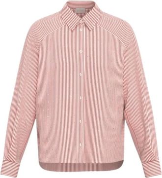 Marella Femme, Blouses et Chemises, Rouge, Taille: 36 FR Liuti004 Shirt