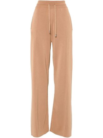 Pinko pantalon de jogging &agrave; motif Love Birds - Tons neutres