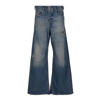 Diesel Femme, Jeans, Bleu, Taille: W27 Jean Jambe Large 1996