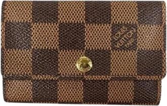 Louis Vuitton Pre-owned Damier Porte-cl&eacute;s - Femme - Pre-owned - Brun - Taille: ONE Size