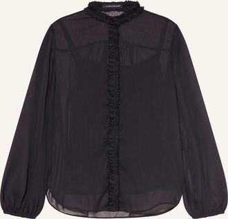Luisa Cerano Luisa Cerano Bluse Mit Rüschen schwarz