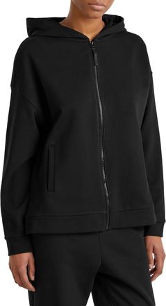 Benetton Damen Giacca C/CAPP M/L 3unid500r Kapuzenpullover, Schwarz, XXS