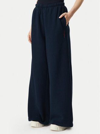 Tommy Jeans Jogginghose Script DW0DW23398 Dunkelblau Wide Leg