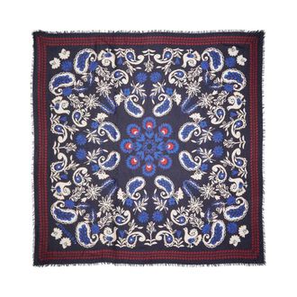 La DoubleJ Wald Schal - - Accessories - Damen - Blau - ONE SIZE