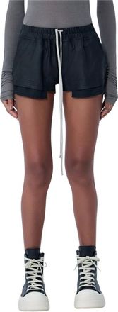 Rick Owens Femme, Shorts, Noir, Taille: 40 FR Fog Shorts
